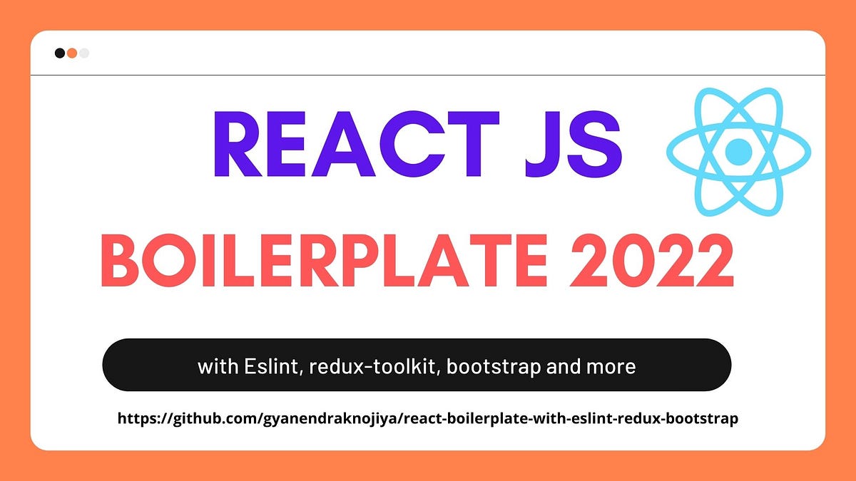 React Js Boilerplate With Eslint Redux Toolkit Bootstrap React Boilerplate 2022 By