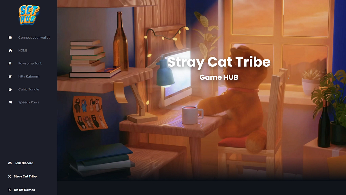 Stray Cat Tribe Hub (SCT HUB) Introduction | by On Off Games | Mar, 2024 | Medium