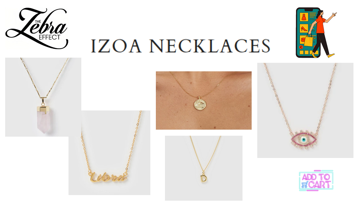The Izoa Necklace: A Guide to Adding Style to Your Look - The Zebra Effect - Medium