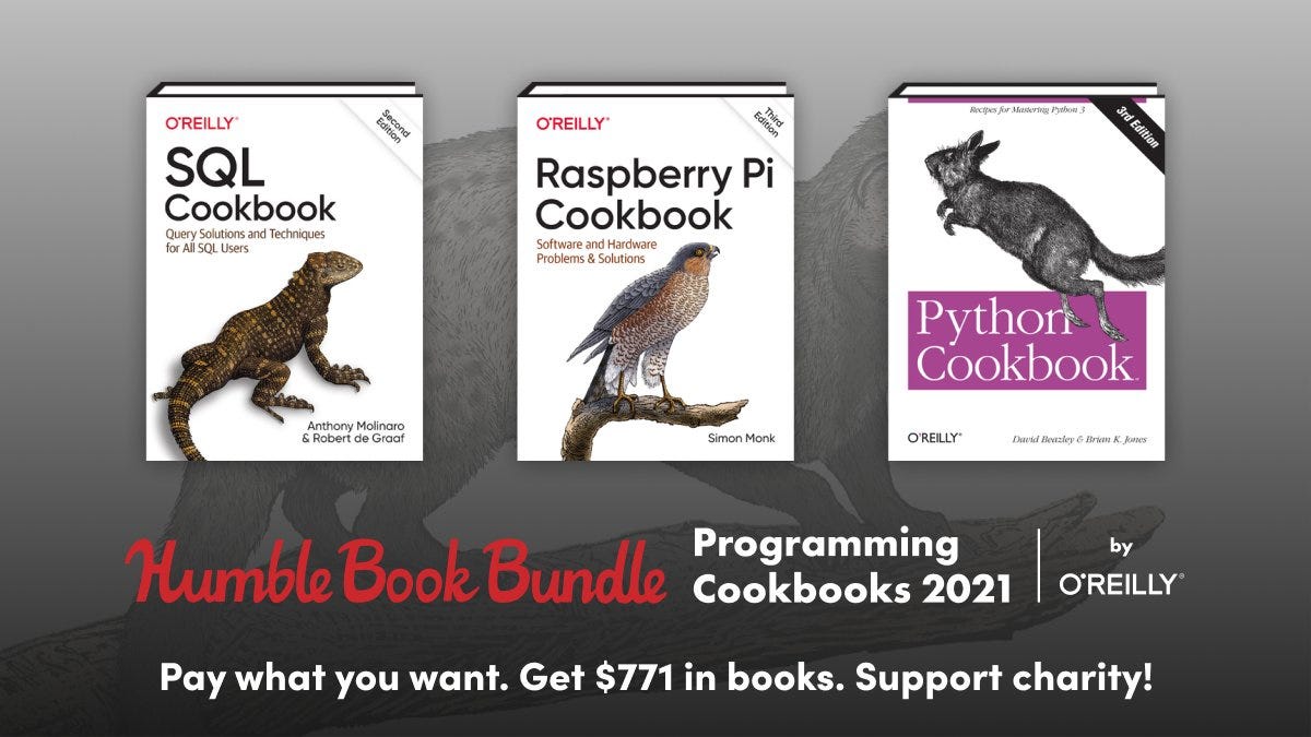 Cook up some killer code, with $400+ of coding cookbooks by O’Reilly ...