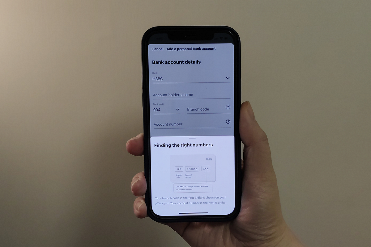 Improving the User Experience of Adding a Bank Account in a P2P Payment ...