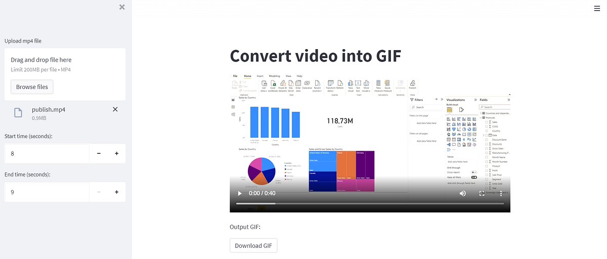 Build a Python Web Application to Convert a Video to a Gif Using ...