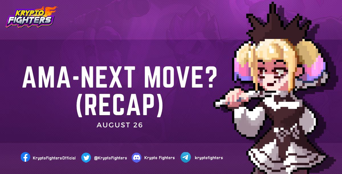 AMA — NEXT MOVE? (RECAP). Sup Fighterians! It has been a busy… | by ...