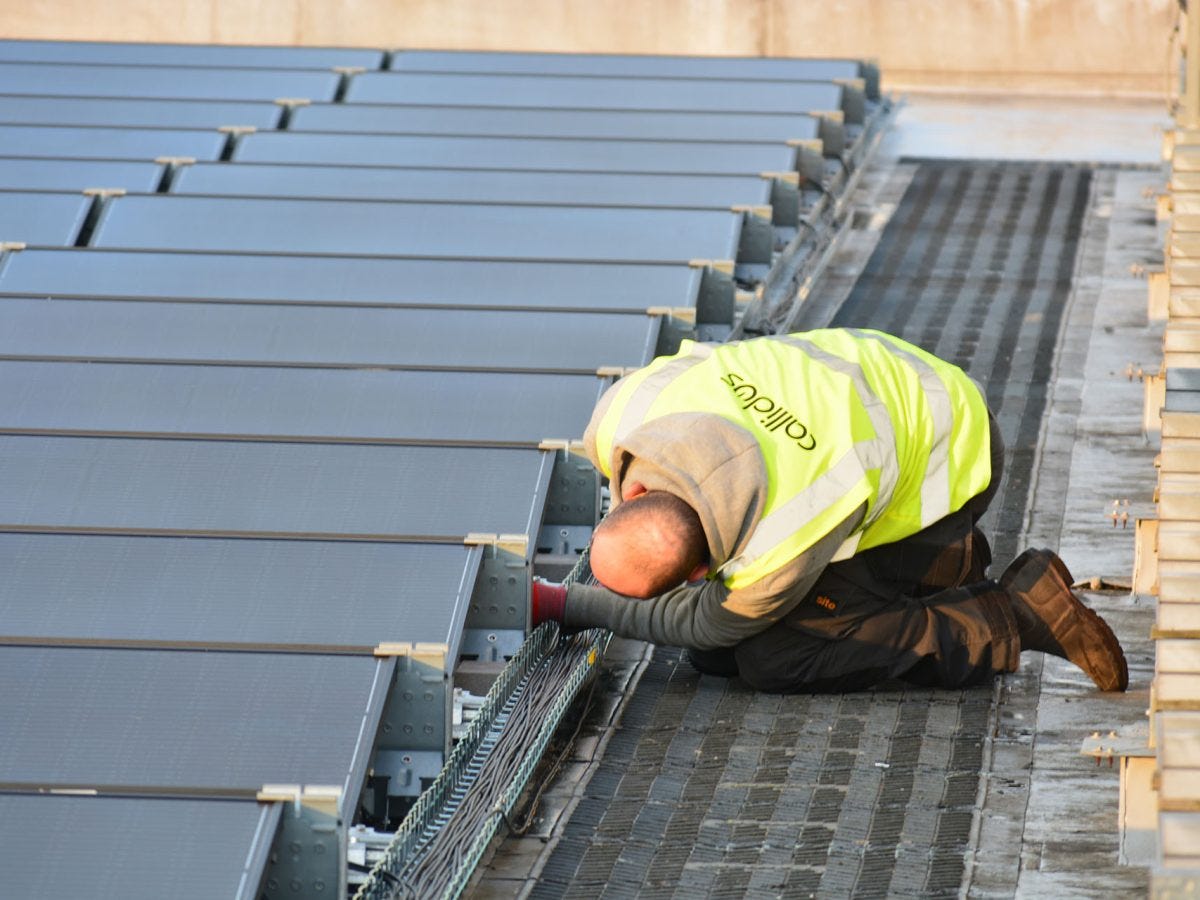 Commercial Solar Panel Installation by Callidus - Callidus - Medium