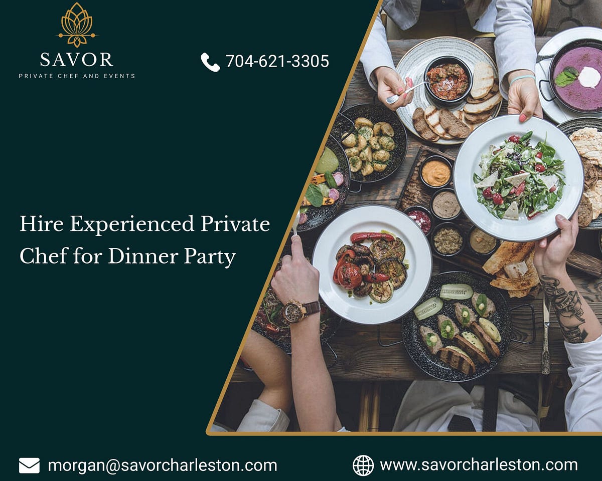 Private Chef For Your Dinner Party In Charleston, SC - savor charleston ...
