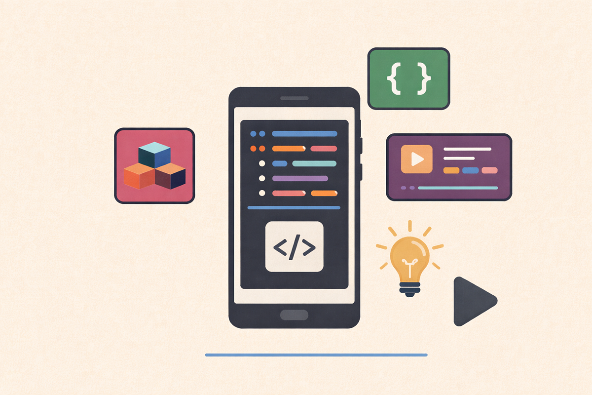 Best Mobile Apps for Learning to Code in 2026 | by Srdan Borovic | Medium