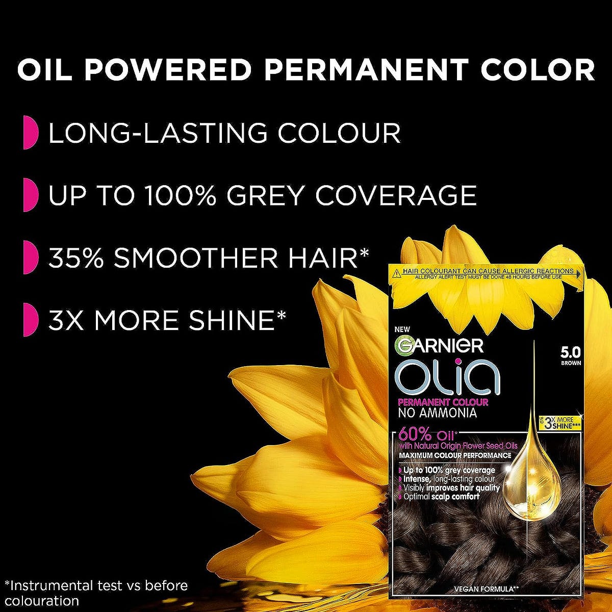 Garnier Olia Shade 4.0 | Garnier Dark Brown Hair Color | by Dk | Dec ...