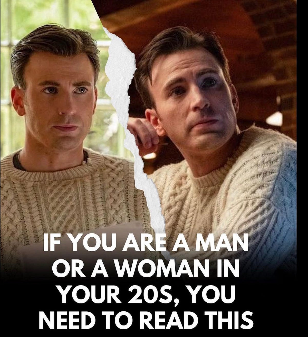 If You Are A Man Or A Woman In Your 20’s You Need To Read This | by ...
