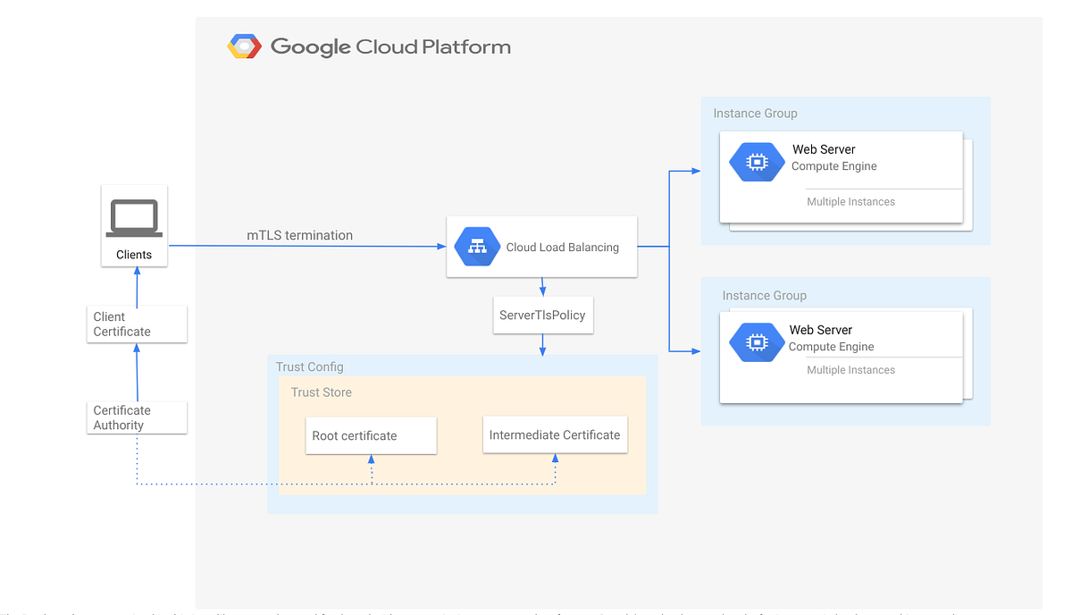TLS and mTLS connection with GCP Application Load Balancer | by Pawan Phalak | Google Cloud ...