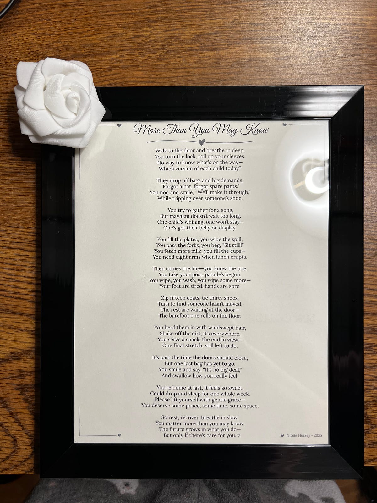 More Than You May Know. A poem for early childhood educators | by ...