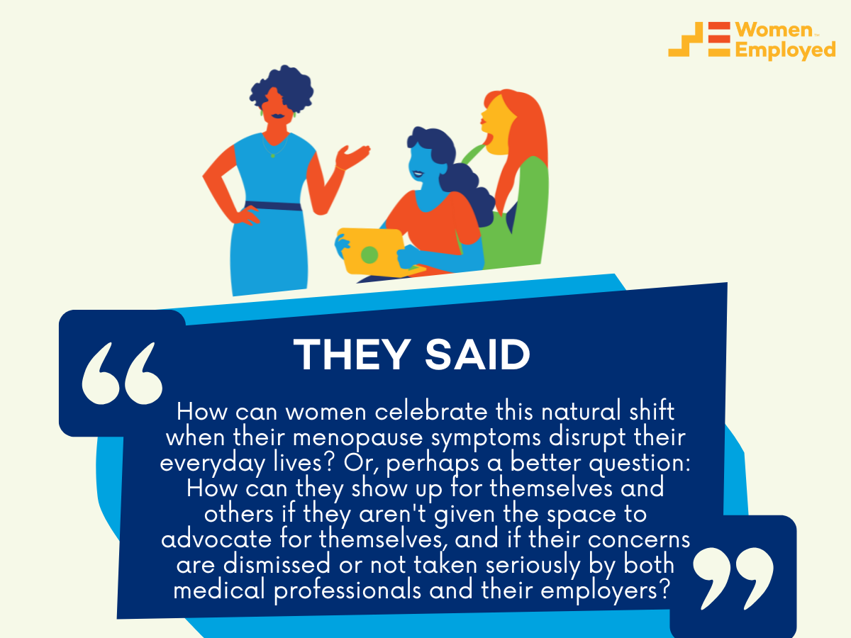 “They Said”: Menopause at Work. September is National Menopause… | by ...