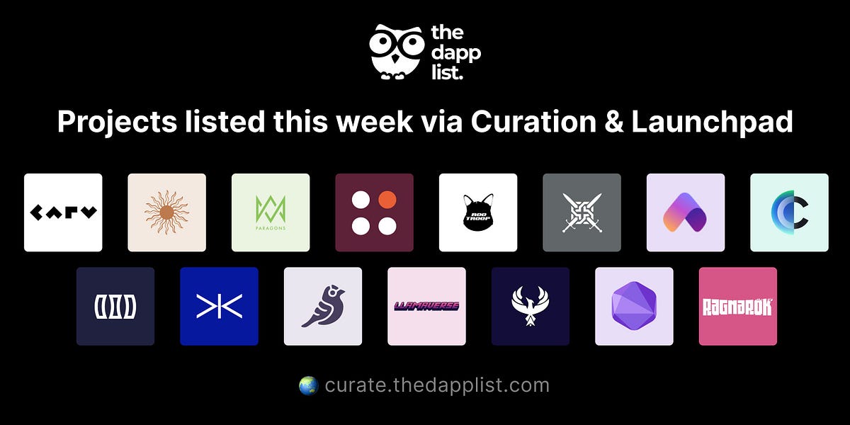 Dapplist. TheDappList is an aggregation layer… | by Starling Roberts ...