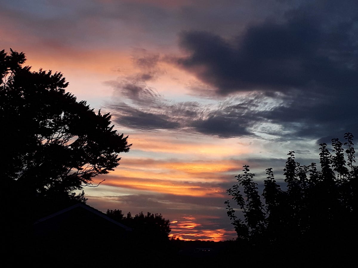 Sunset. Sunset this evening. | by Keith Parkins | Travel Writers | Medium