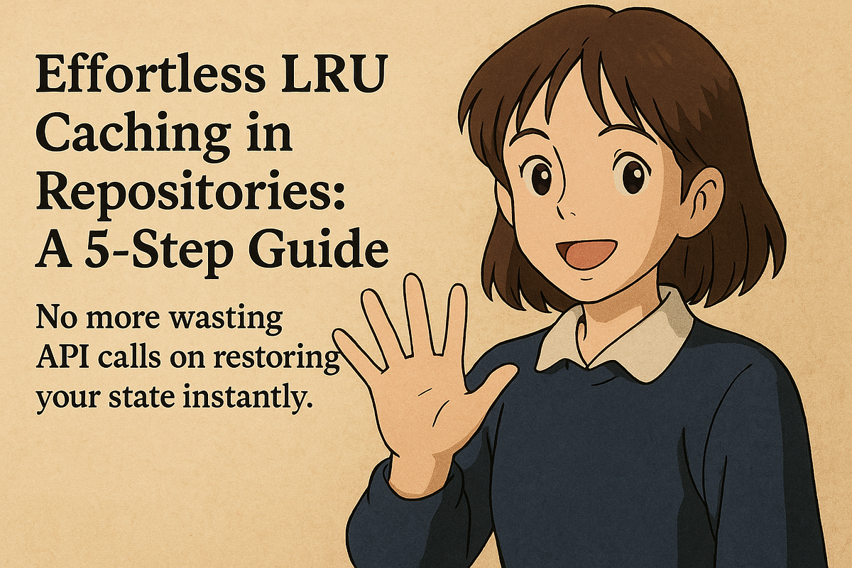 Effortless LRU Caching in Repositories: A 5-Step Guide | by Chetan Gupta | Apr, 2025 | Medium