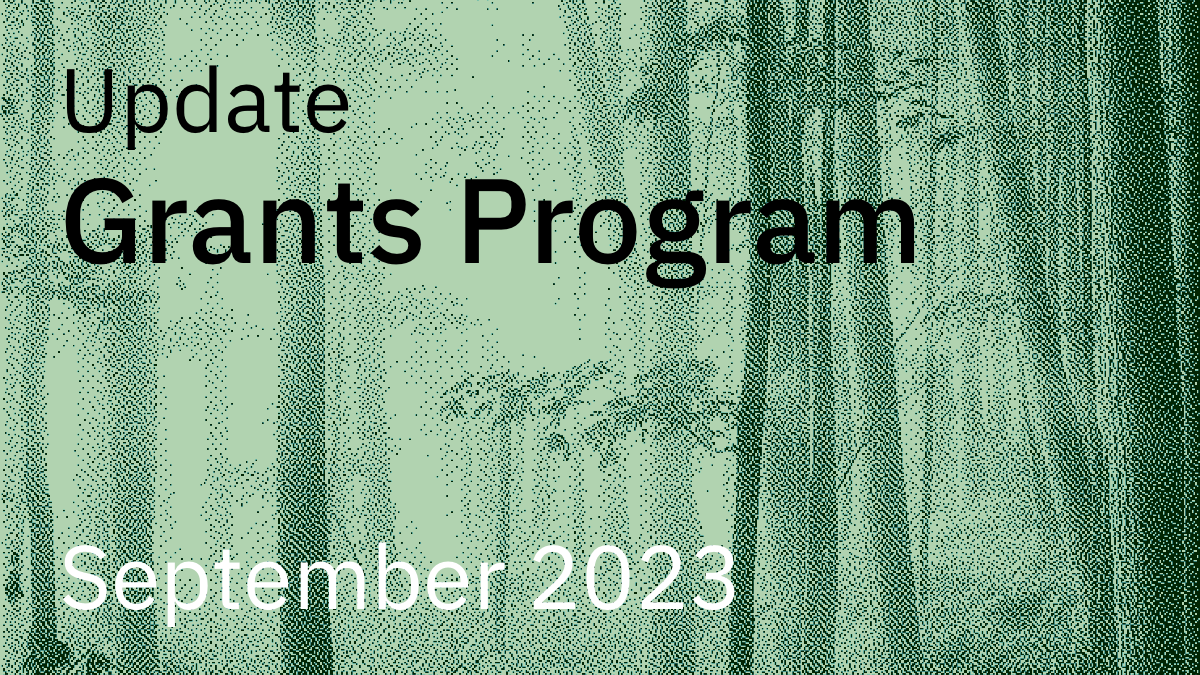 Grants Program Update, September 2023 | by Steve | The Sia Blog