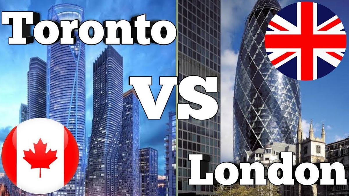 Capstone Project — New British or Old British: Toronto vs London | by ...