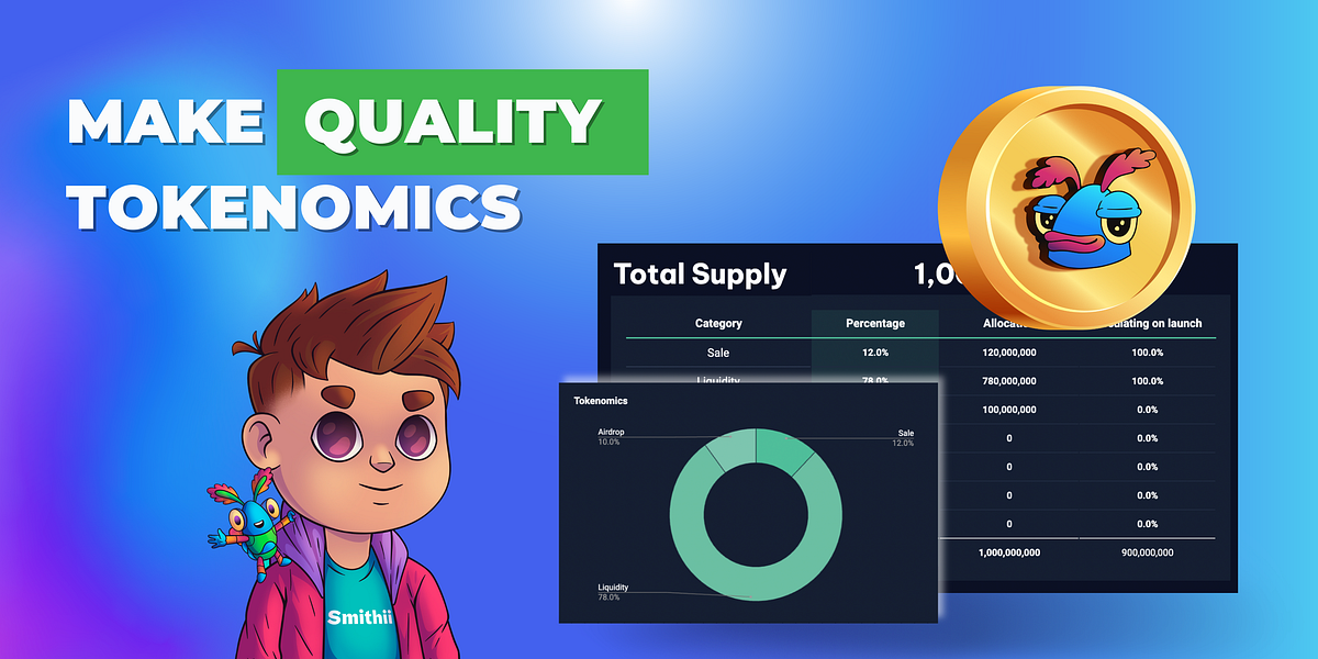 HOW TO DESIGN TOKENOMICS: Free Tokenomics Calculator | by Jorge Rodríguez (Smithii) | Medium