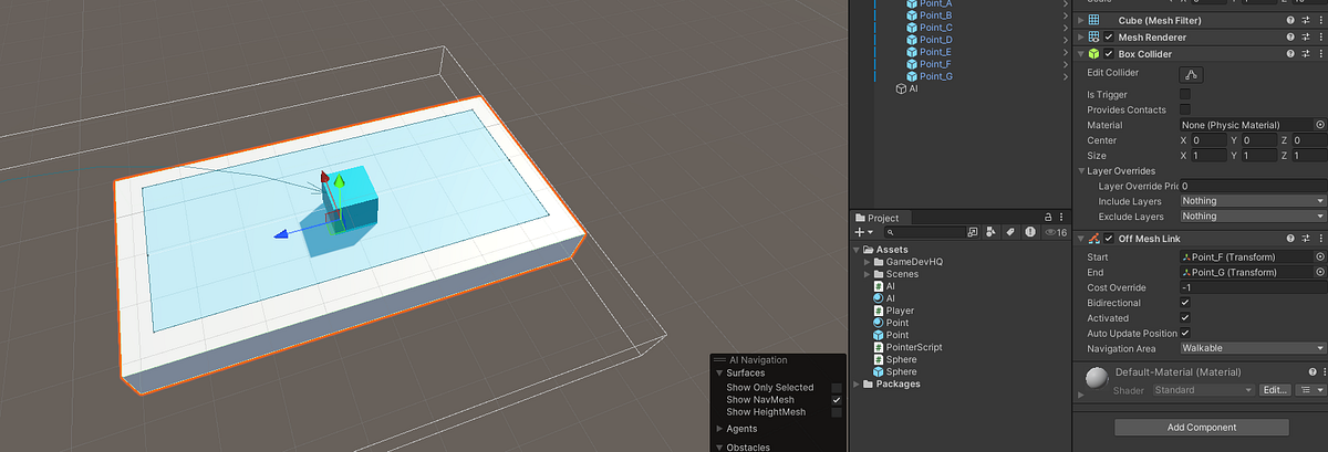 Generating Offmesh Links Unity AI - Carlos Torres - Medium
