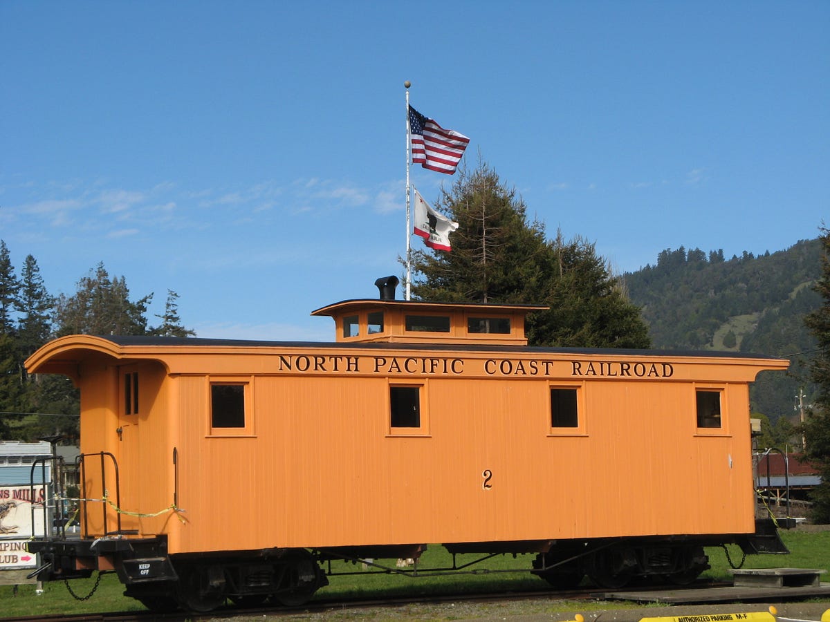 The Good Old Railroad Days when 19th century trains created Sonoma ...