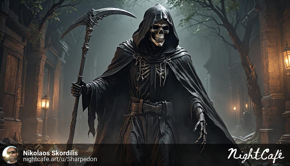 The Amulet of Sarduk. The Grim Reaper looked everywhere for… | by Nikos ...