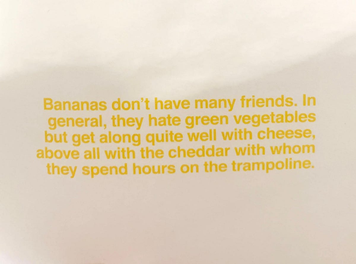 I hate bananas. I hate bananas. I don’t know why and I… | by Arabella ...