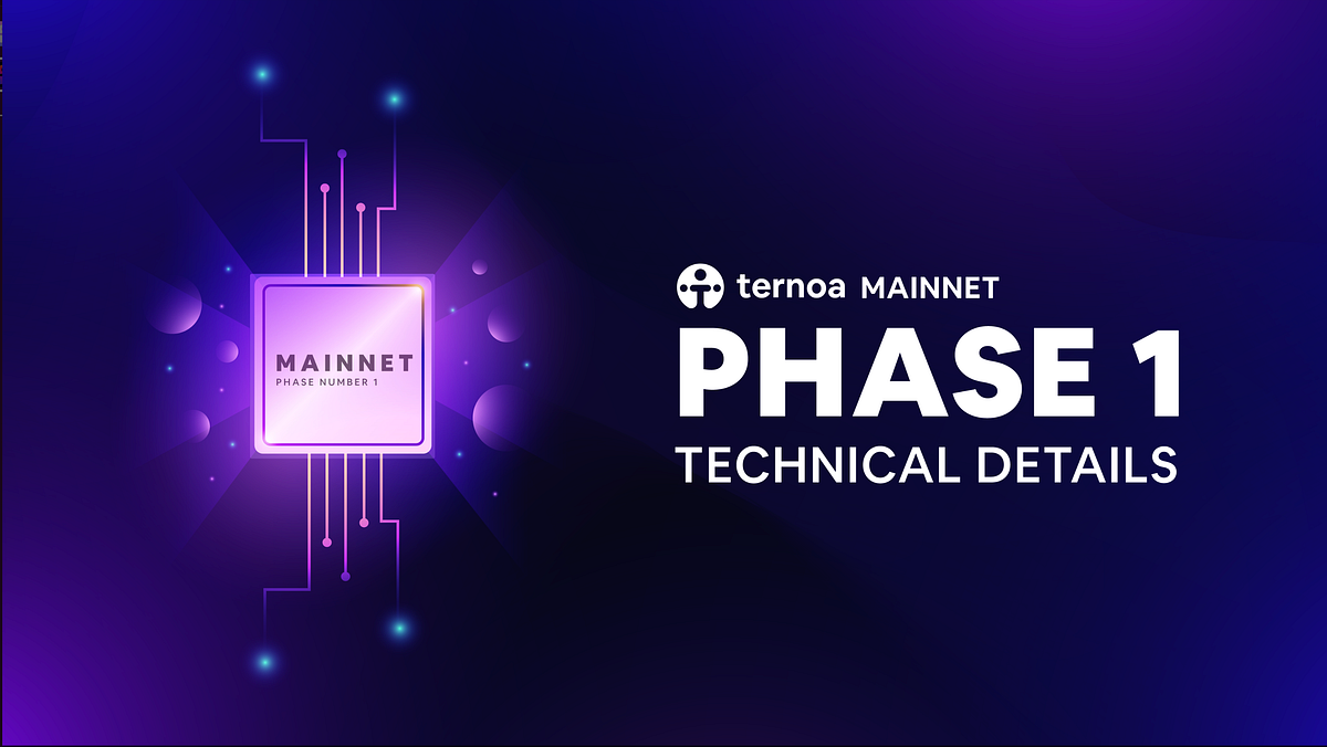 Ternoa Phase 1 Roadmap: Alphanet and Mainnet | by Prabhu Eshwarla | Medium