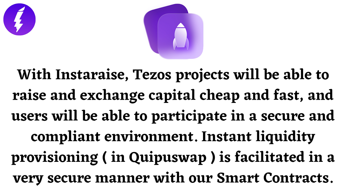 INSTARAISE Instaraise is a first-ever decentralized Initial DEX ...
