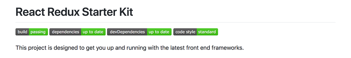 An extremely decent prod-ready React/Redux Starter Project | by Ben Garrison | HackerNoon.com ...