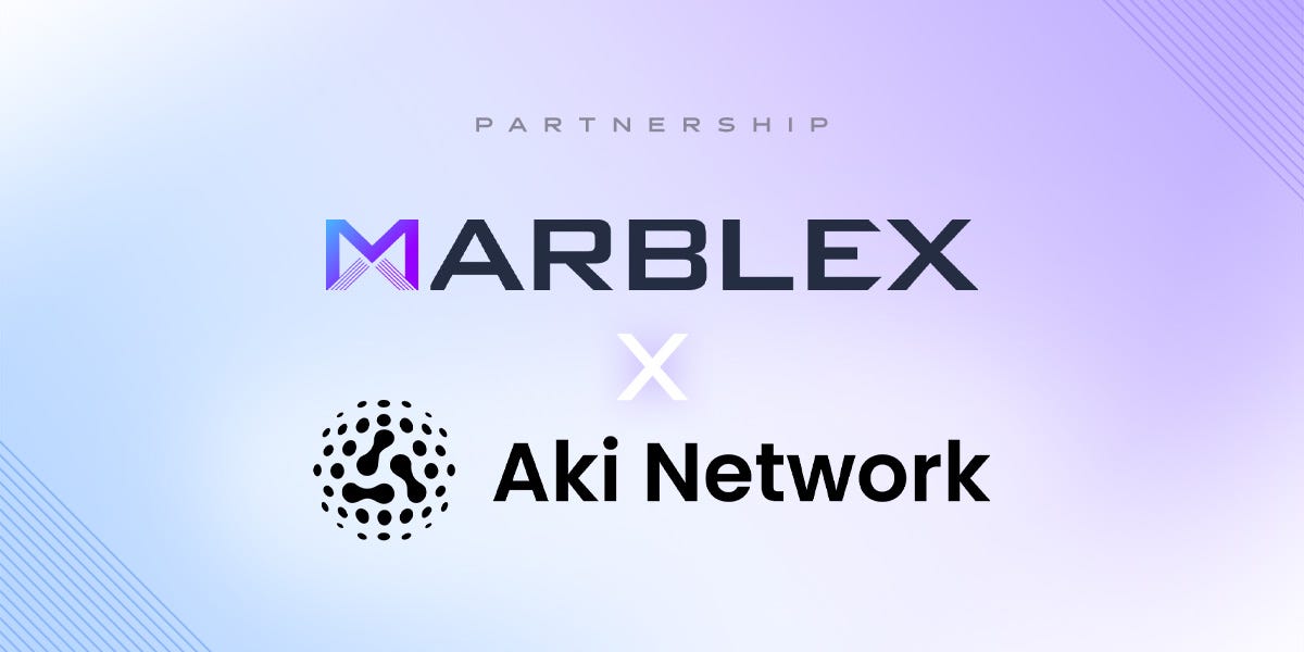 [ANN] MARBLEX announces strategic partnership with Aki Network | by MARBLEX | MARBLEX | Dec ...