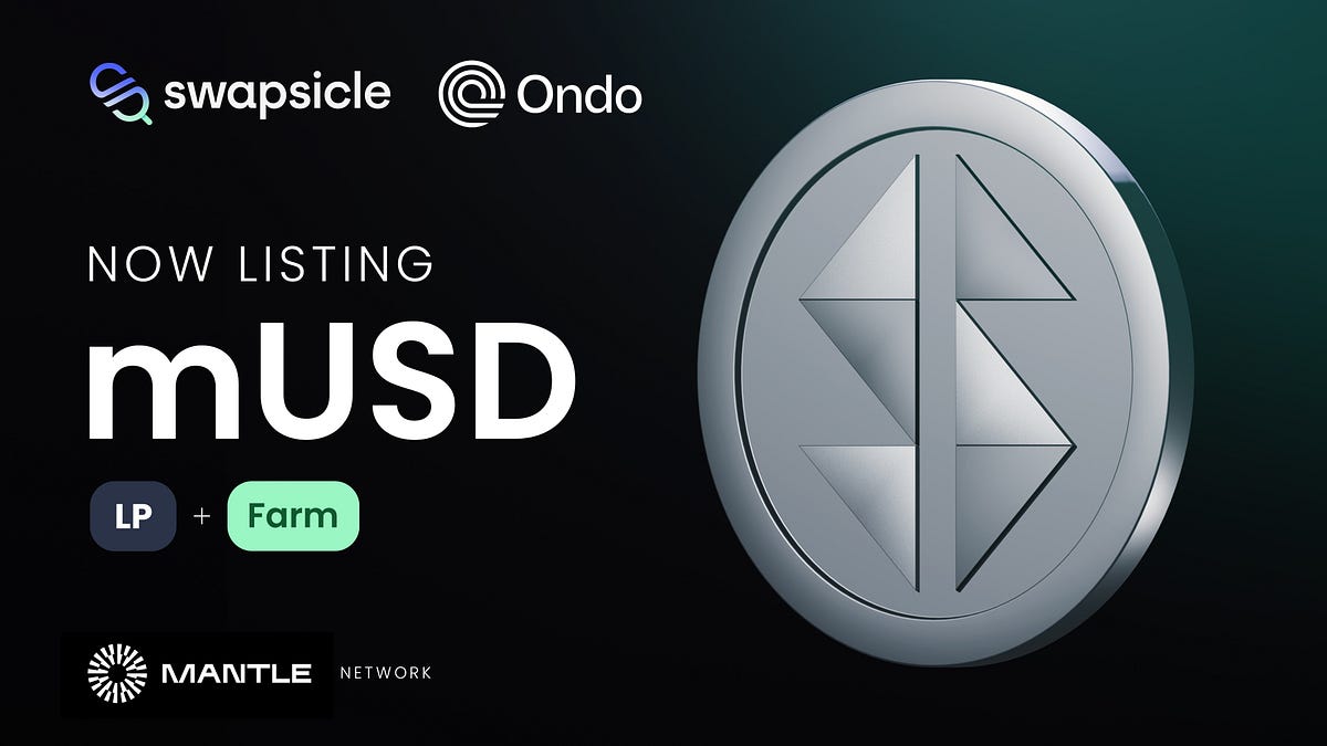 Swapsicle in Partnership with Algebra: Leading the Way in DeFi with listing mUSD and Pioneering ...