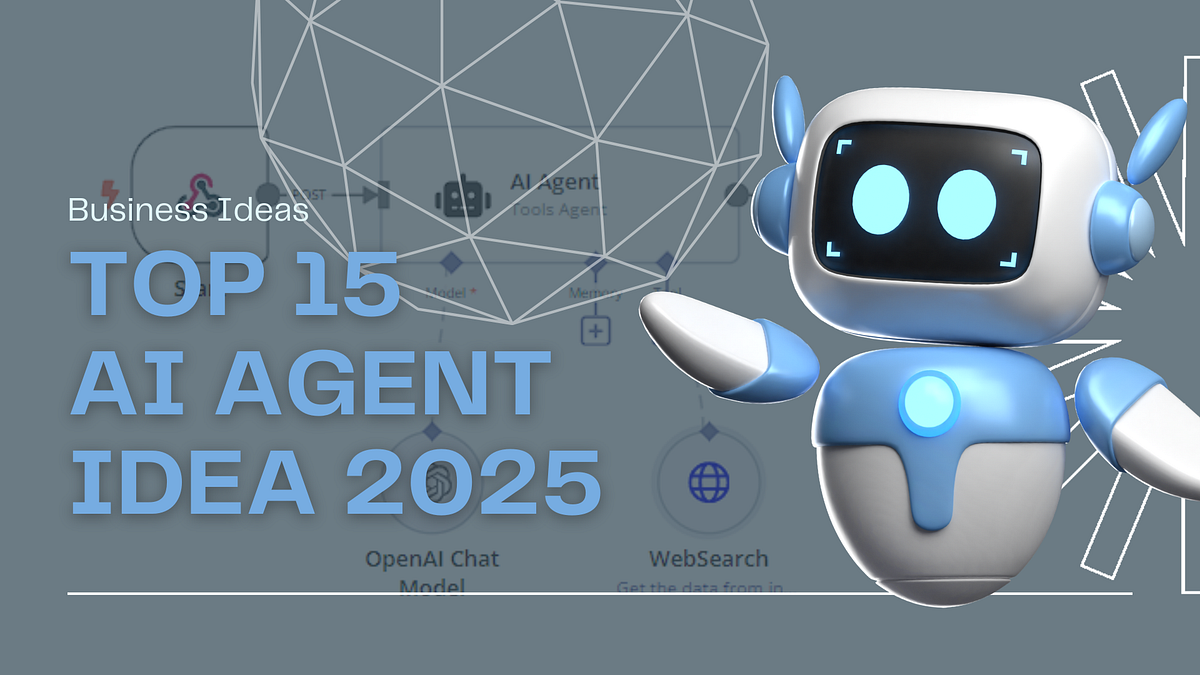 Top 15 Business Ideas with AI Agent in 2025 | by Nahid khan | Medium