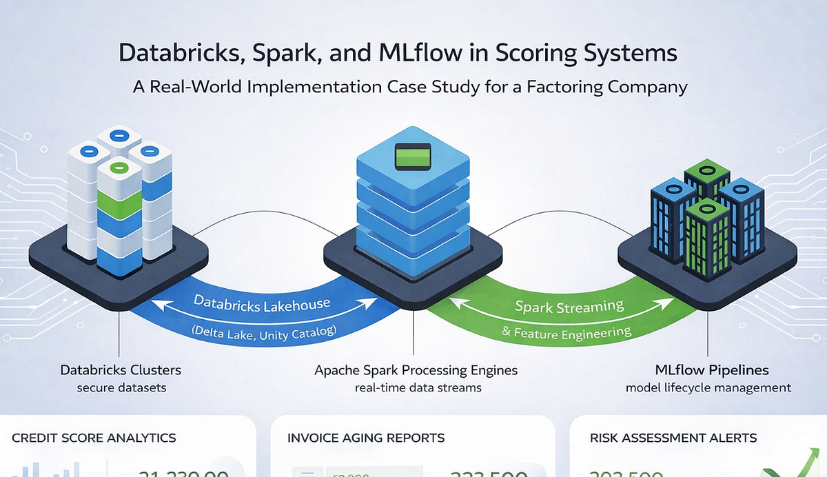 Databricks, Spark, and MLflow in Scoring Systems | by 1blnrequests | Medium