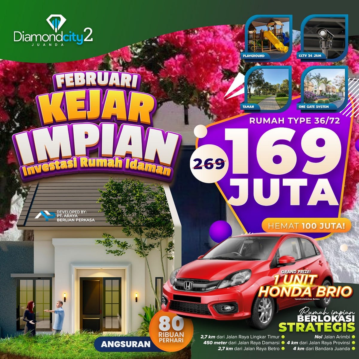 Perumahan Raharga 100 Jt Di Sidoarjo Daerah Buduran - perumahan ...