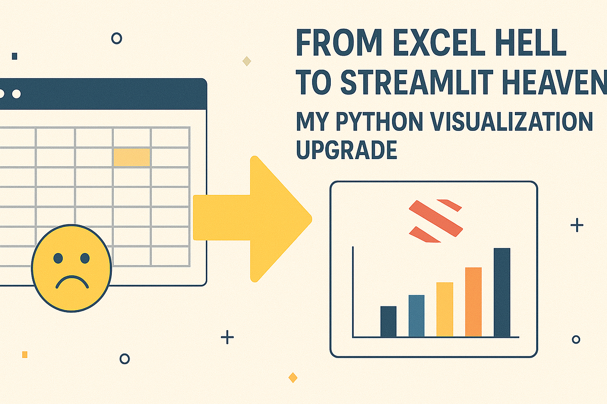 From Excel Hell to Streamlit Heaven: My Python Visualization Upgrade | by Nikulsinh Rajput | Jun ...