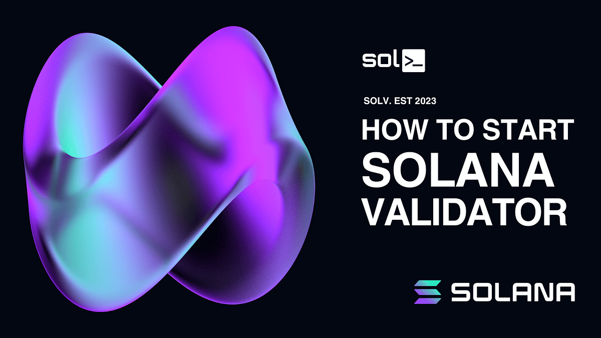 An open-source tool “solv” to set up a Solana validator in just 10 ...