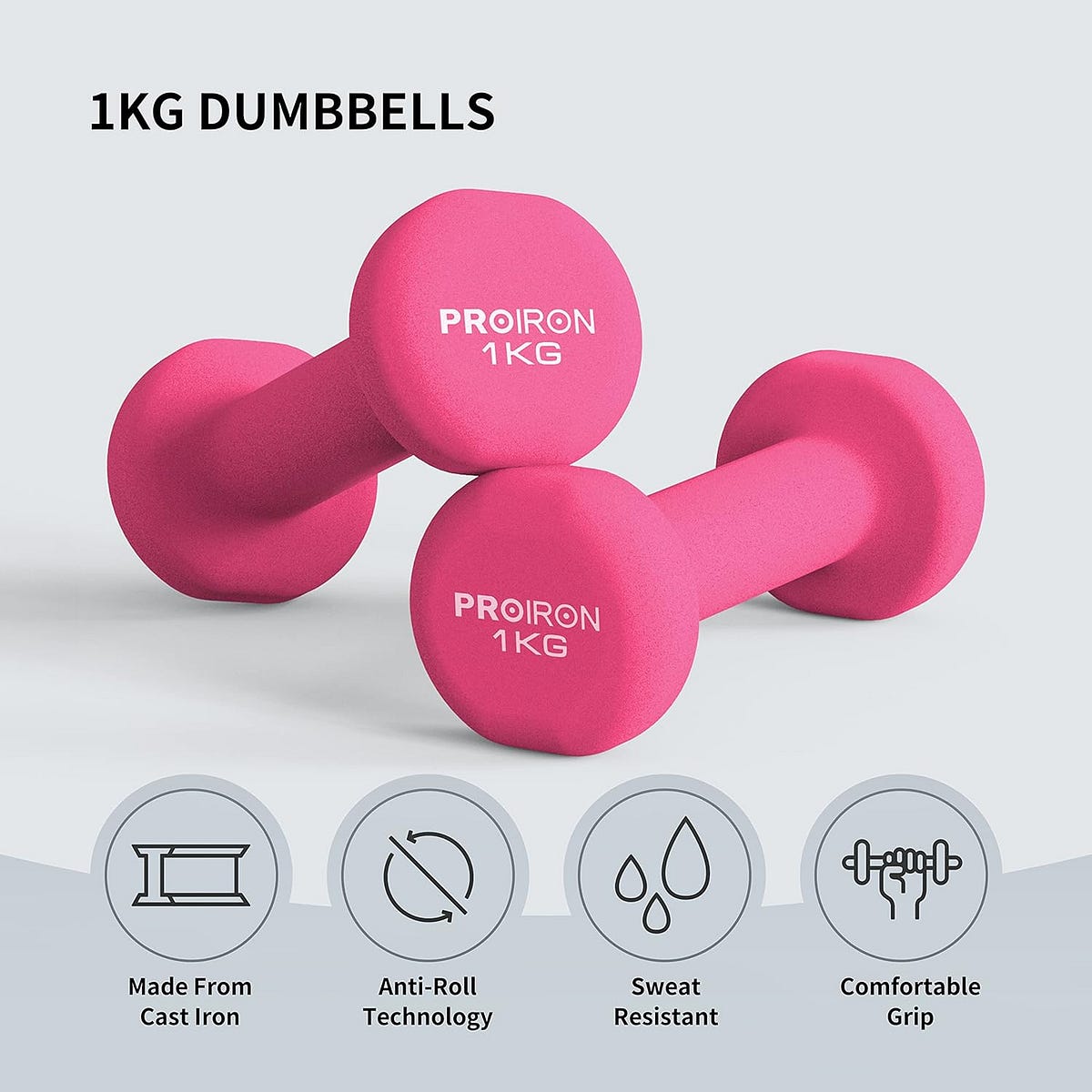 PROIRON Neoprene Dumbbells: A Comprehensive Guide to Achieving Your Fitness Goals | by MM | Medium