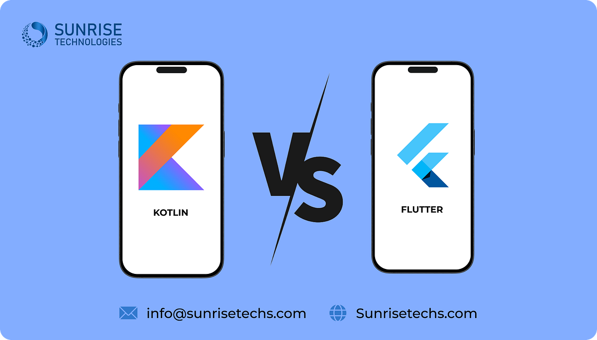 Flutter vs Kotlin: Which one is Best Fit for Your Project? | by Sunrise Technologies | Sep, 2024 ...