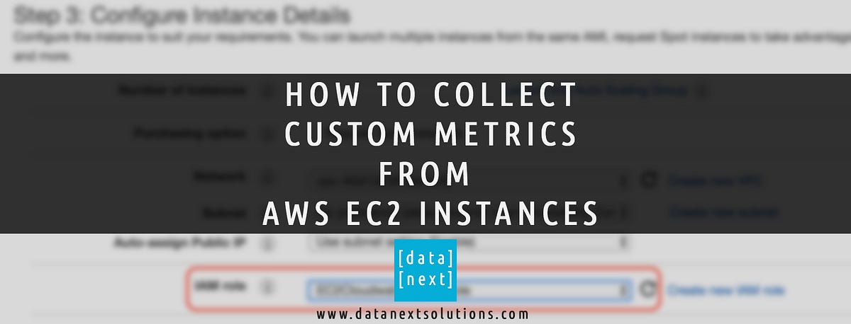 How to Collect Custom Metrics from AWS EC2 Instances | by Zeeshan Baig | DataNext Solutions
