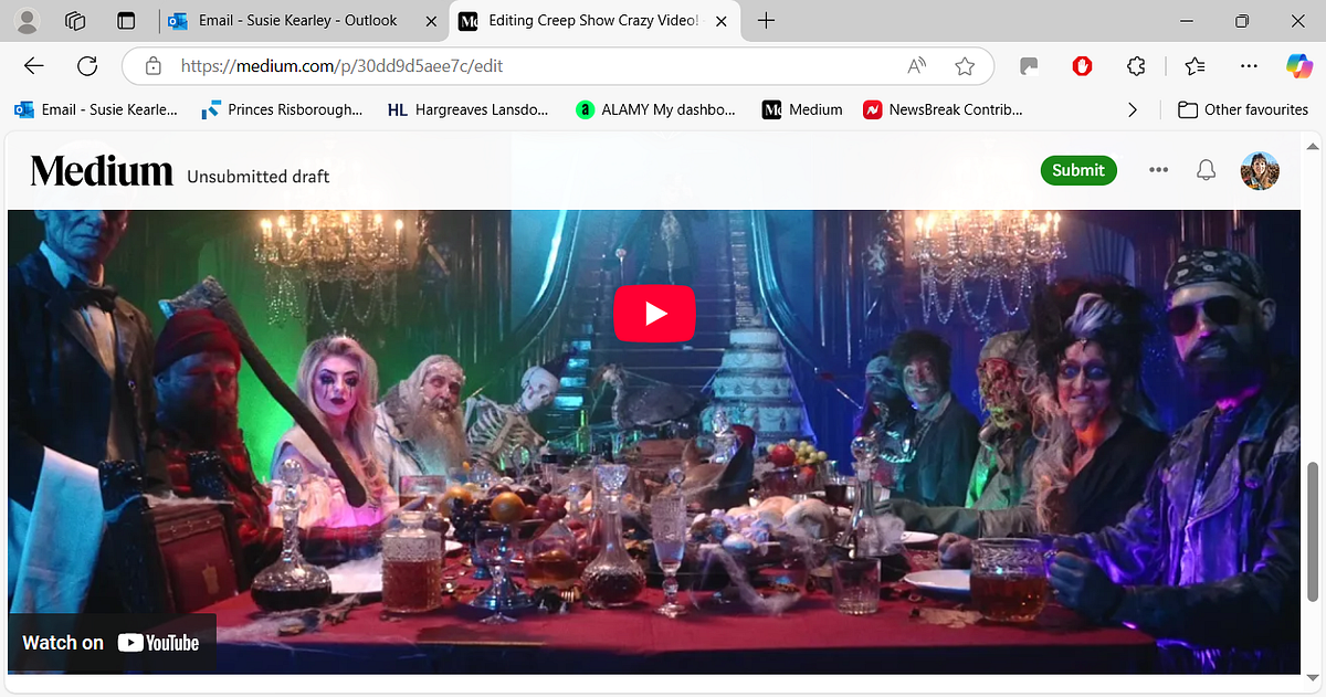 Creep Show Crazy Video!. Stumbled across by accident | by Susie K 🐹 ...