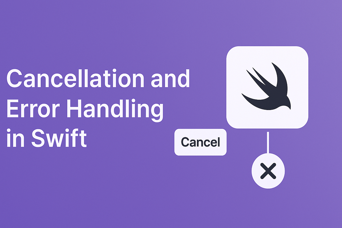 Mastering Modern Concurrency in Swift — Part 7: Cancellation & Error Handling | by Alok Upadhyay ...