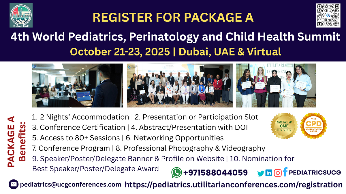 Call for Packages A, B, C, and D — 4th World Pediatrics, Perinatology ...