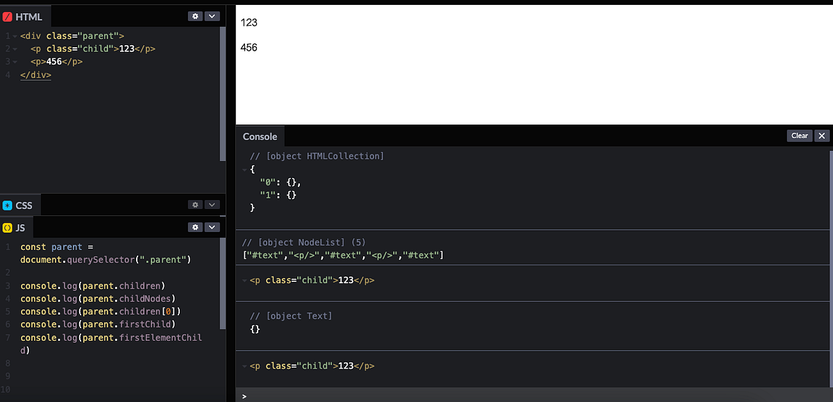 [JS學習筆記]重新認識DOM API. 網頁開發在實作練習的時候，常常需要大量的使用javascript取得HTML的元… | by Dave Lin | Medium