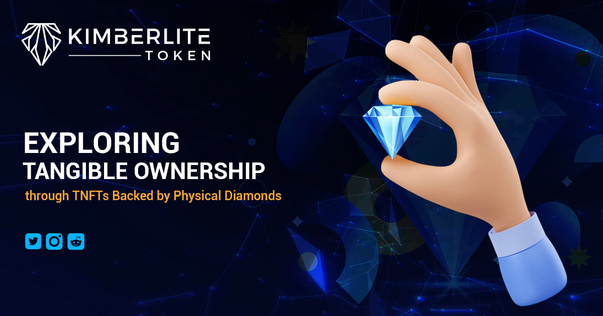 Exploring Tangible Ownership through TNFTs Backed by Physical Diamonds ...