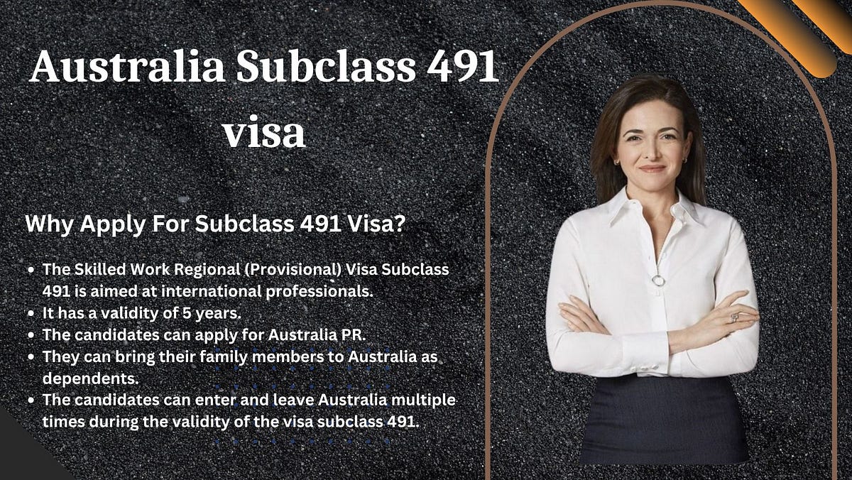 Understanding Australia’s Subclass 491 Visa: Pathway to Regional Migration | by ...