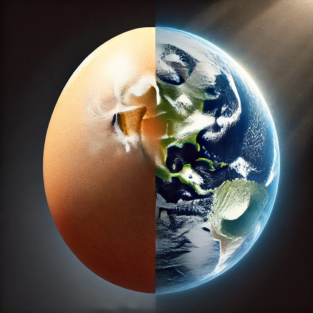 The Earth: A Cosmic Egg Nurturing Life | by Danish Shahidi | Medium