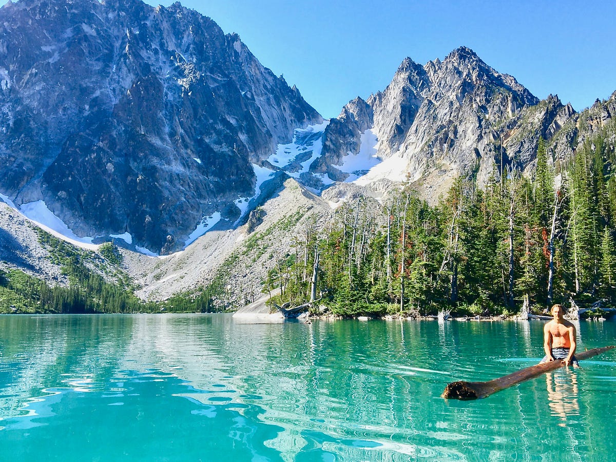 A Day at Colchuck Lake. Where you can find the bluest water in… | by ...