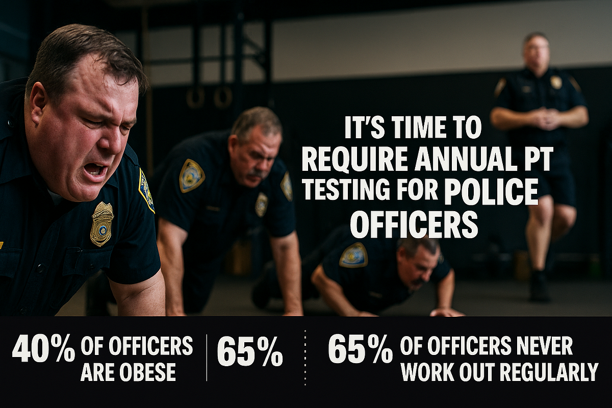 Out-of-Shape Cops Are a Threat to America: Why Mandatory PT Tests Must ...