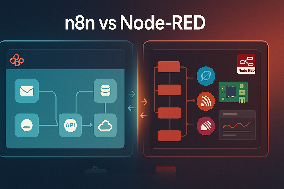 n8n vs Node-RED: Which One Fits You? | by Duckweave | Medium