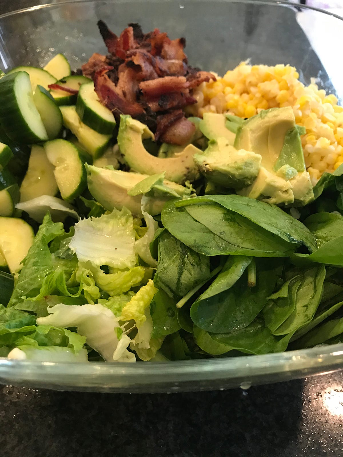 Classic Cobb Salad. This is an American garden salad made… | by Mamta ...