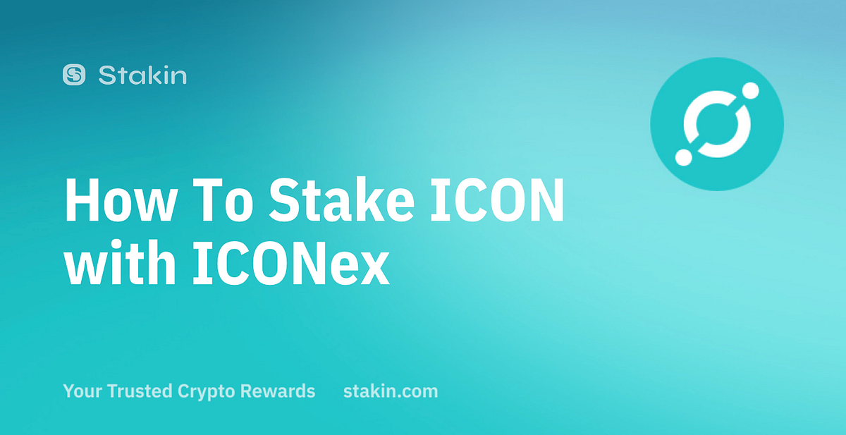 How To Stake ICON in ICONex. A short guide explaining how to stake ...